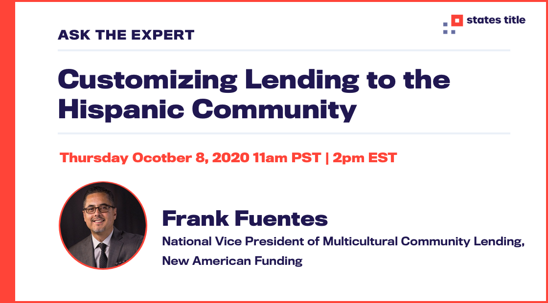 Webinar: Customizing Lending to the Hispanic Community